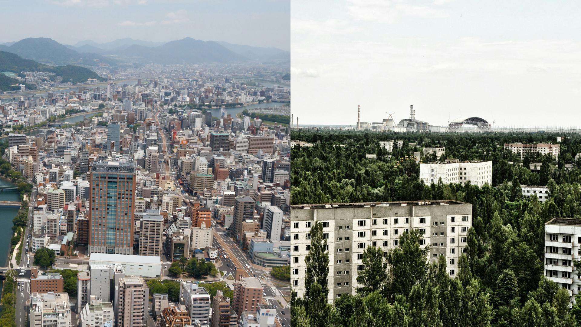 Waarom is Hiroshima weer bewoonbaar en Tsjernobyl niet? - NEMO Kennislink